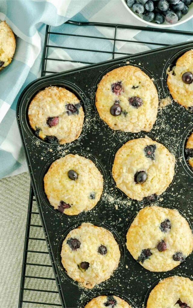 Cake Mix Blueberry Muffins - Popular Recipes