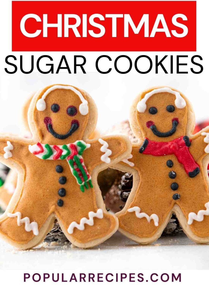 Christmas Sugar Cookie Recipe (Soft Sugar Cookies) - Popular Recipes