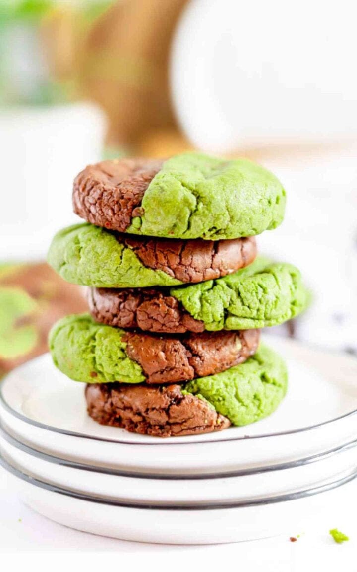 Chewy Matcha Cookies Recipe (Matcha Brookies) - Popular Recipes