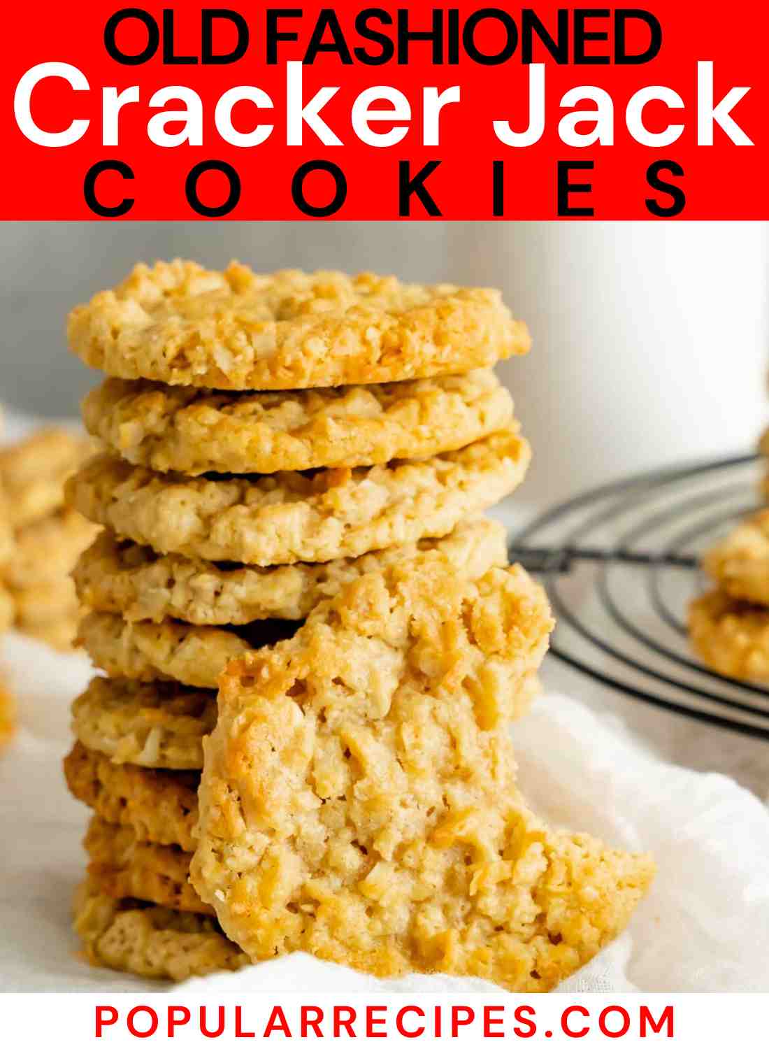 Old Fashioned Cracker Jack Cookies - Popular Recipes