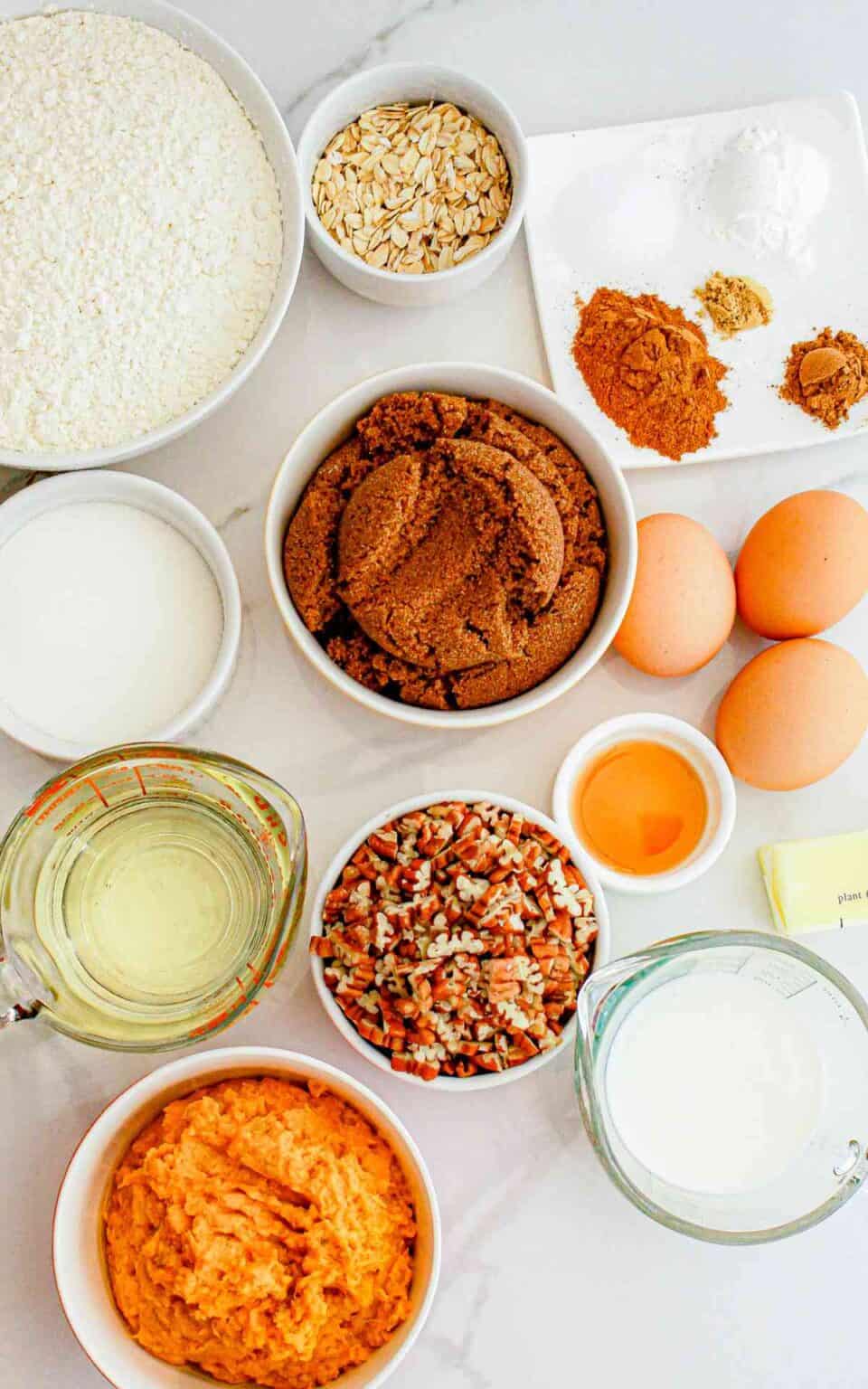 Sweet Potato Muffins with Pecan Streusel - Popular Recipes