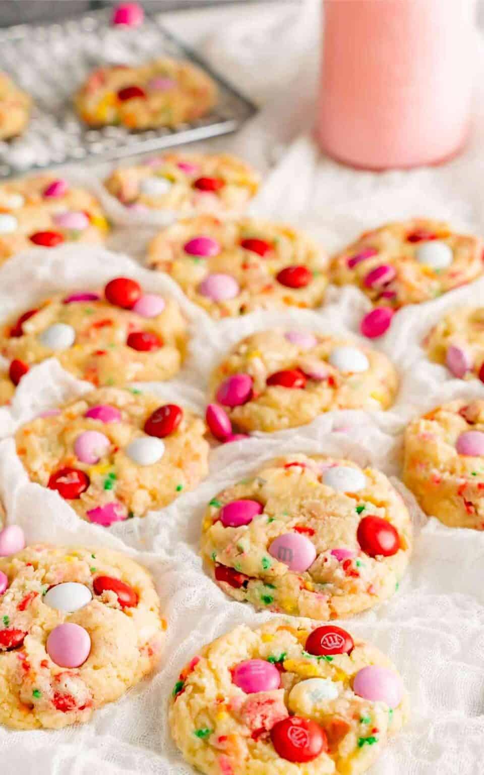 M&M Sprinkle Cookies - Popular Recipes