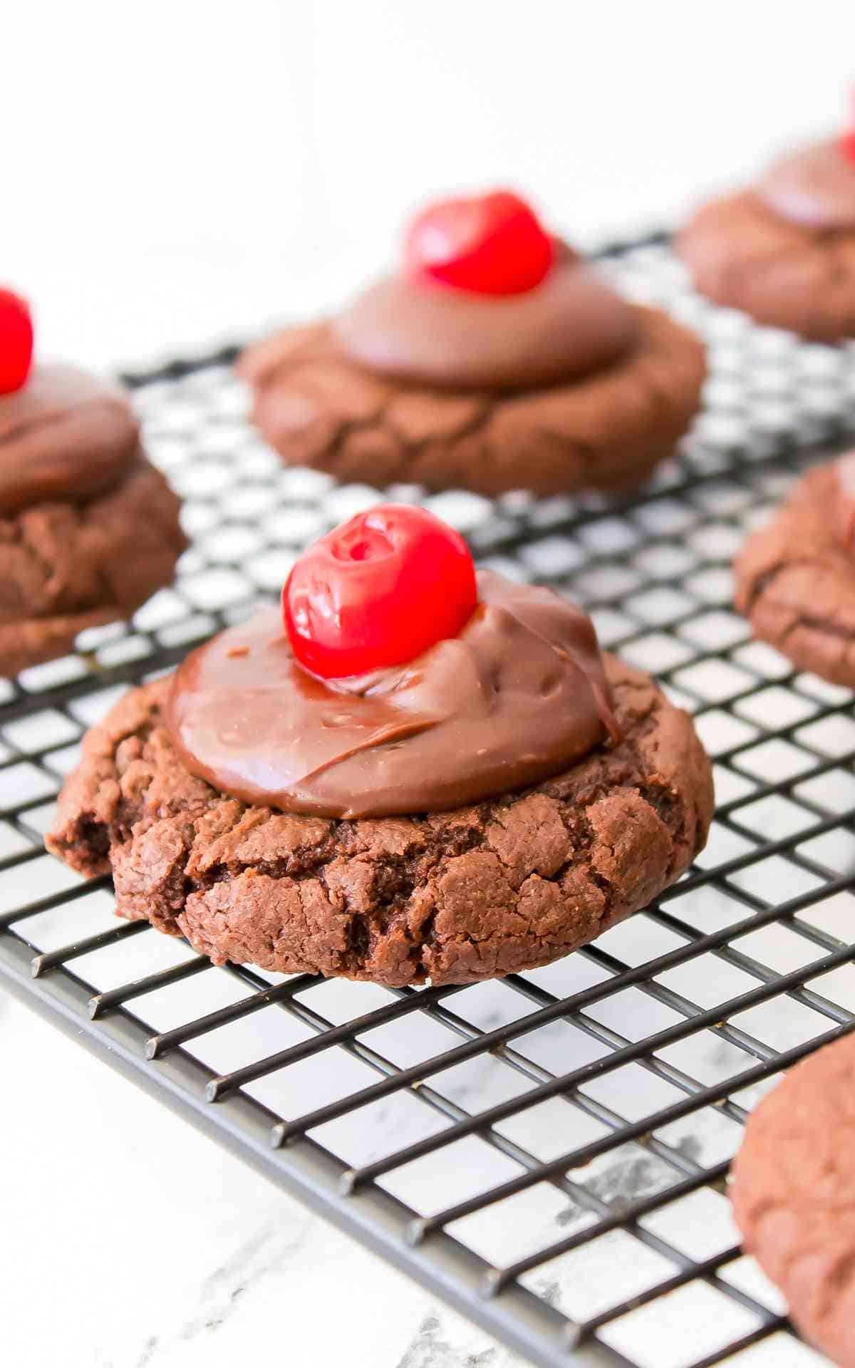 Chocolate Cherry Cookies - Popular Recipes