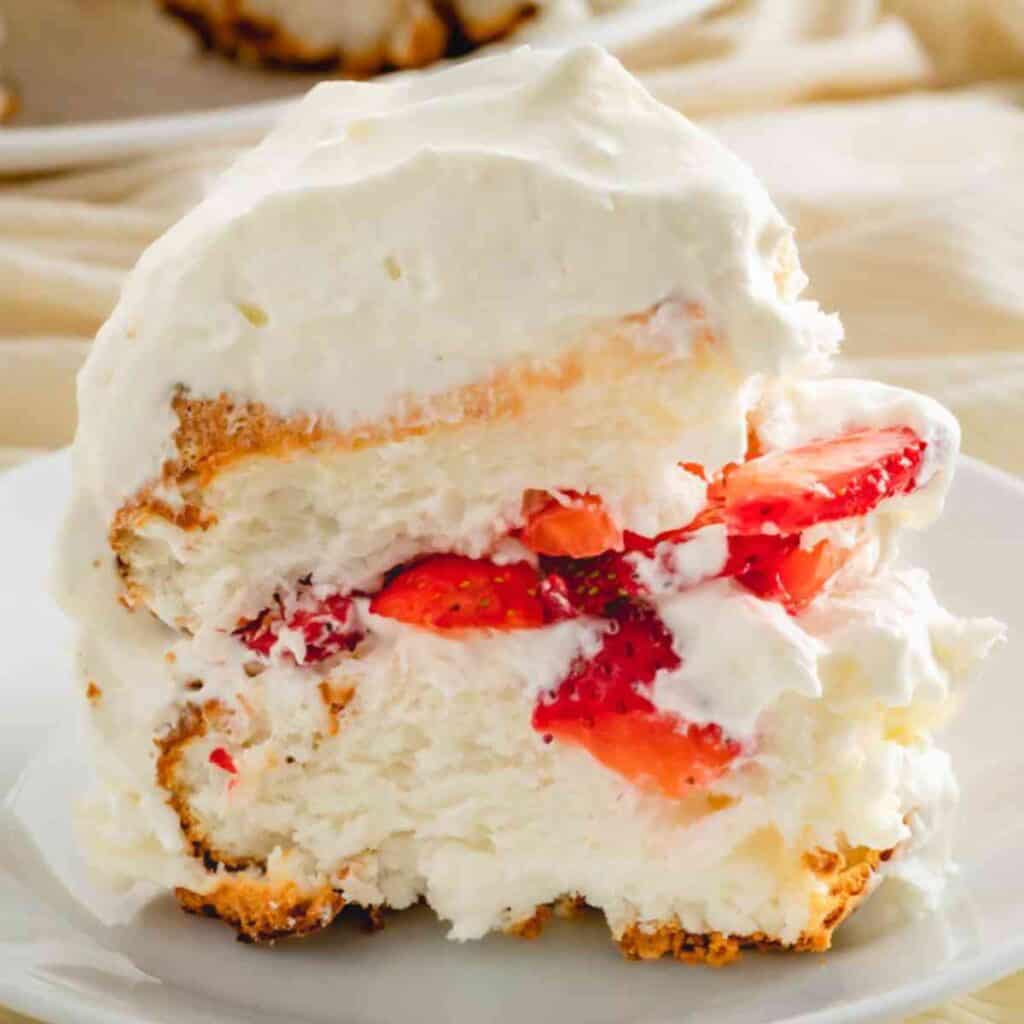 Layered Angel Food Cake - Popular Recipes