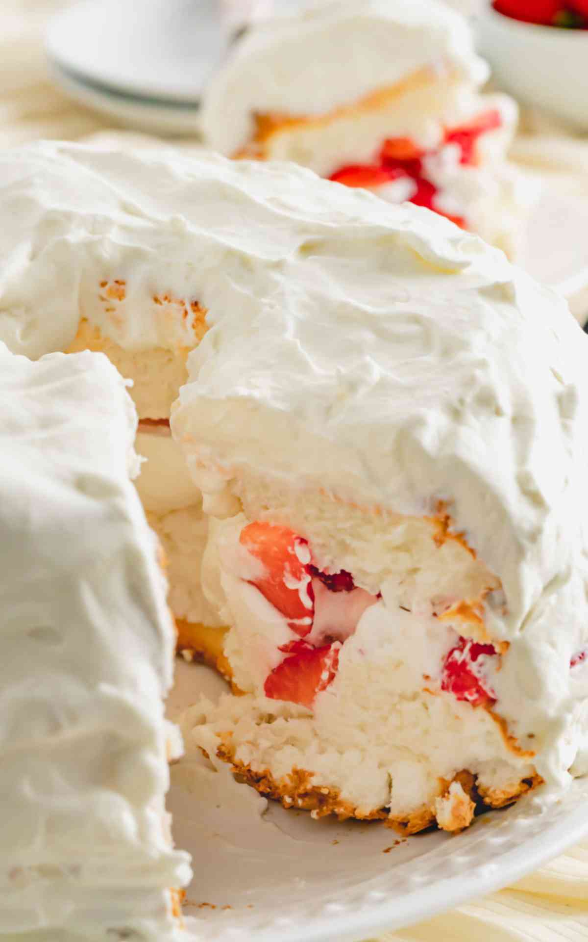 Layered Angel Food Cake - Popular Recipes
