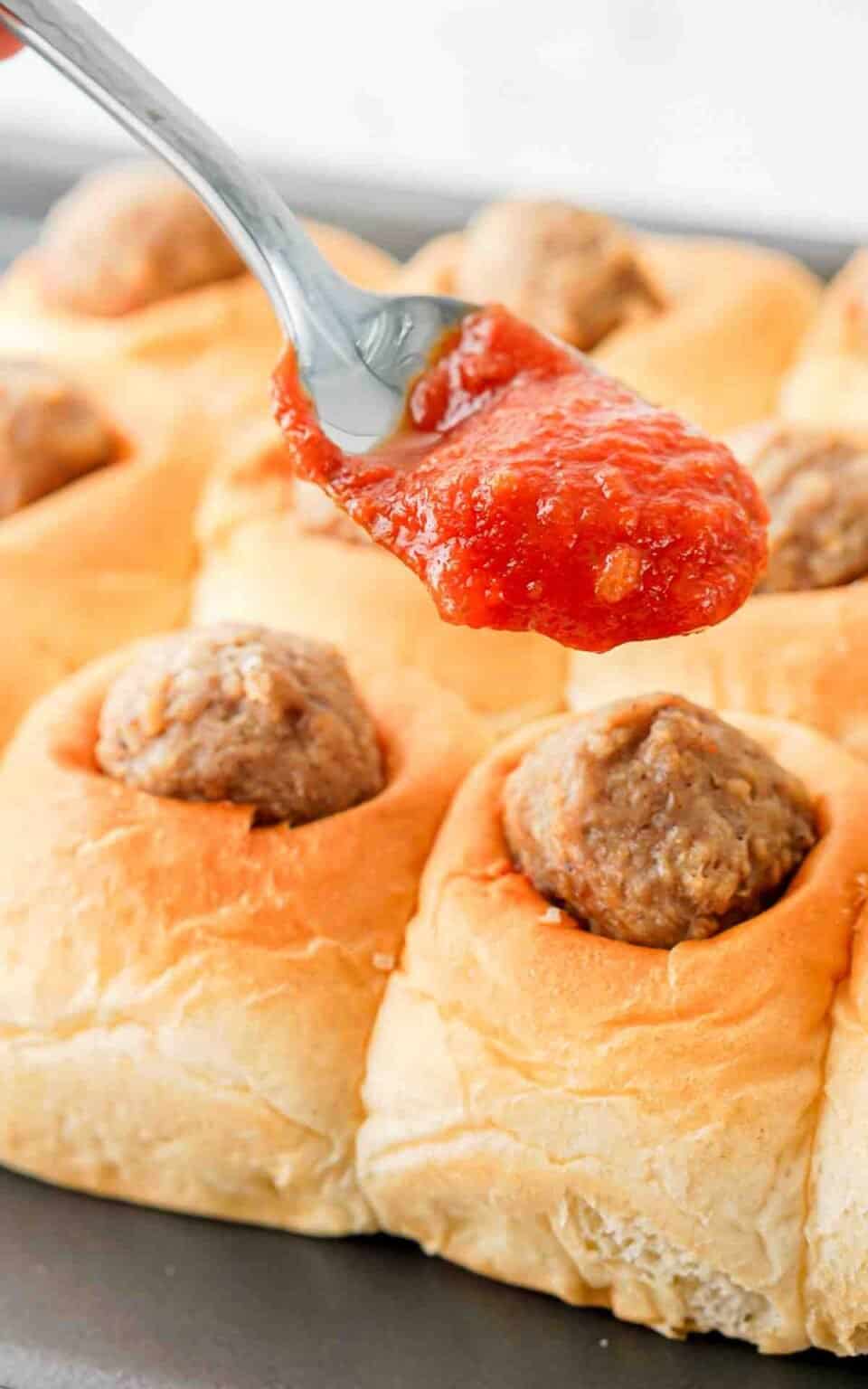 Hawaiian Roll Meatball Sliders - Popular Recipes
