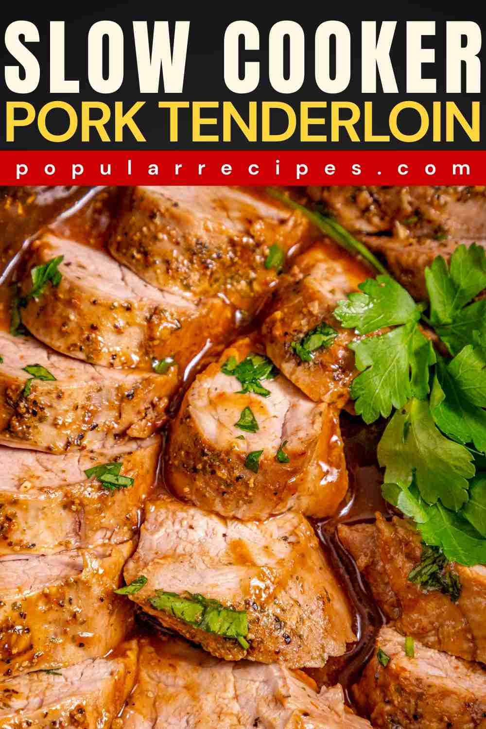 Slow Cooker Pork Tenderloin - Popular Recipes