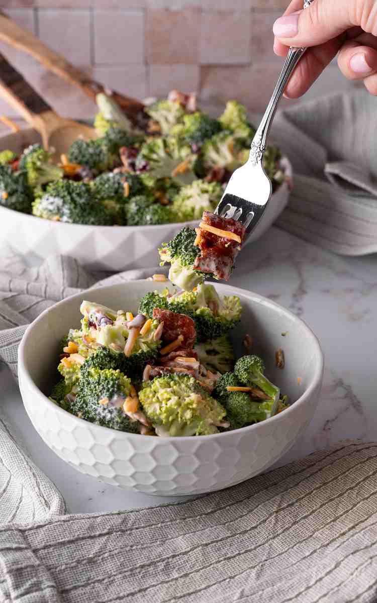 Broccoli Salad with Bacon - Popular Recipes
