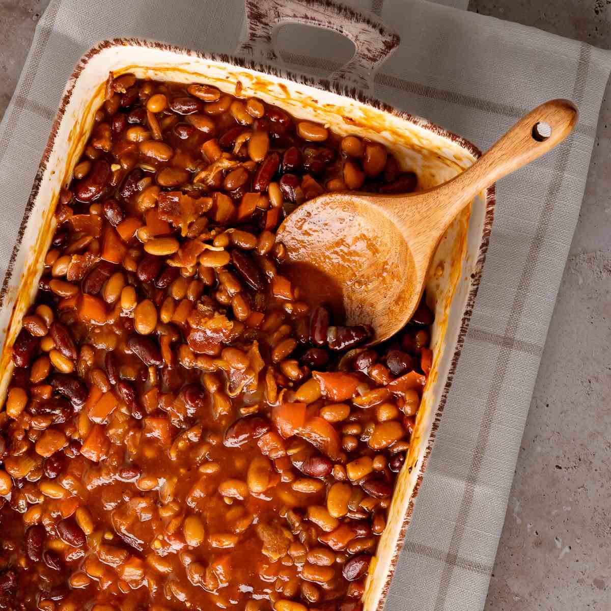 BBQ Baked Beans with Bacon - Popular Recipes
