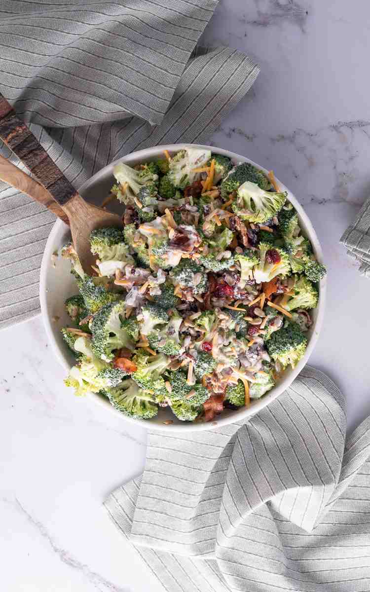 Broccoli Salad with Bacon - Popular Recipes